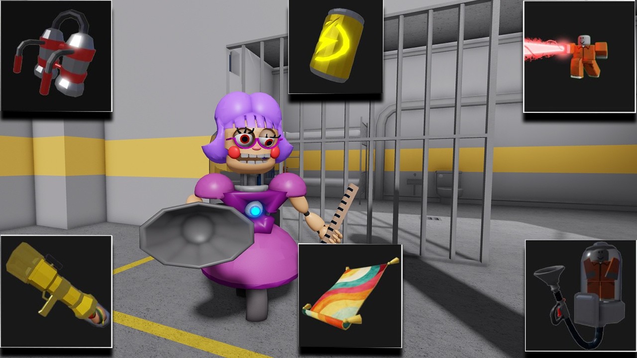 NEW Item Unlocked in BARRY'S PRISON RUN (OBBY) ANI TRON Morph - YouTube