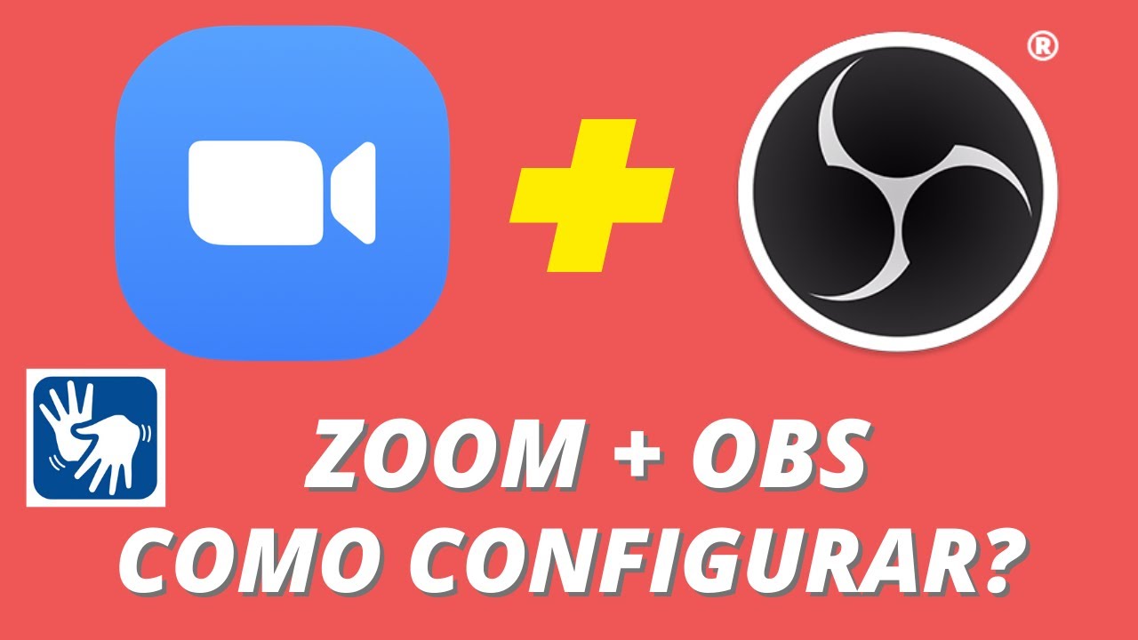 Como usar o Zoom + OBS | ZOOM + OBS | COMO CONFIGURAR? - com ...