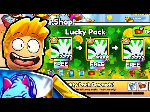 I WAS TRIPLE LUCKY WITH THE FOREVER PACK in Pet Simulator 99