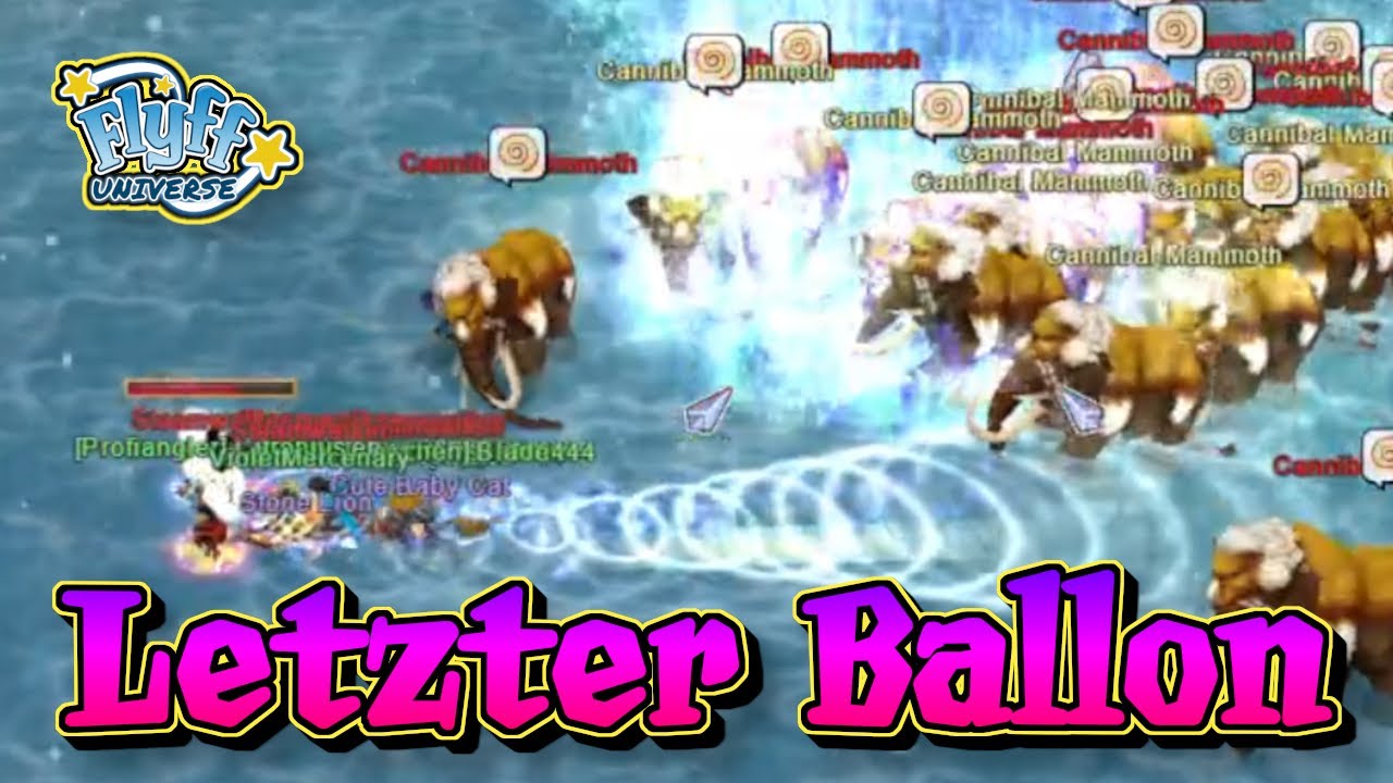 Flyff Universe - Silvester! Viele Level Ups, mein letzter 50% EXP ...