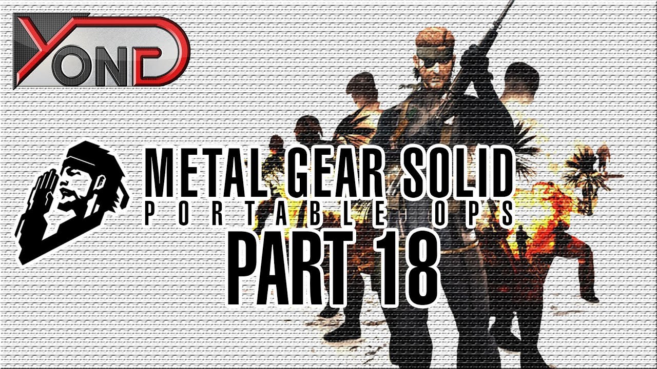 Metal Gear Solid Portable Ops PYTHON SUPPRESSED YongPlay 18 Metal Gear Solid Portable Ops PYTHON SUPPRESSED YongPlay 18