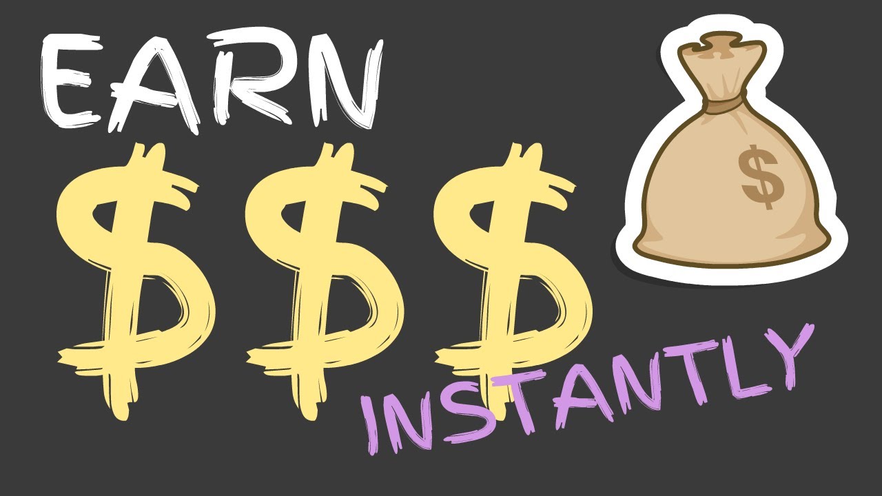 Earn Money Online INSTANTLY - Get Paid Online Today! (2020) - YouTube