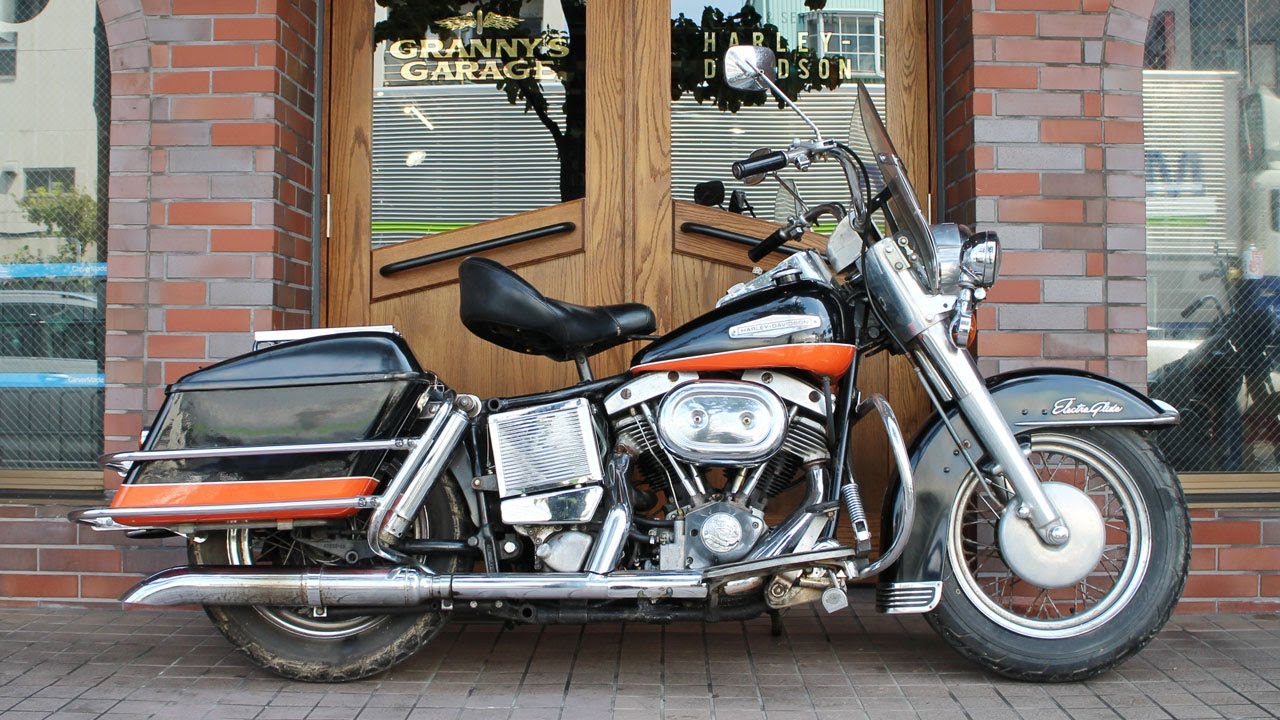 1971 FLH HARLEY DAVIDSON SHOVELHEAD - YouTube
