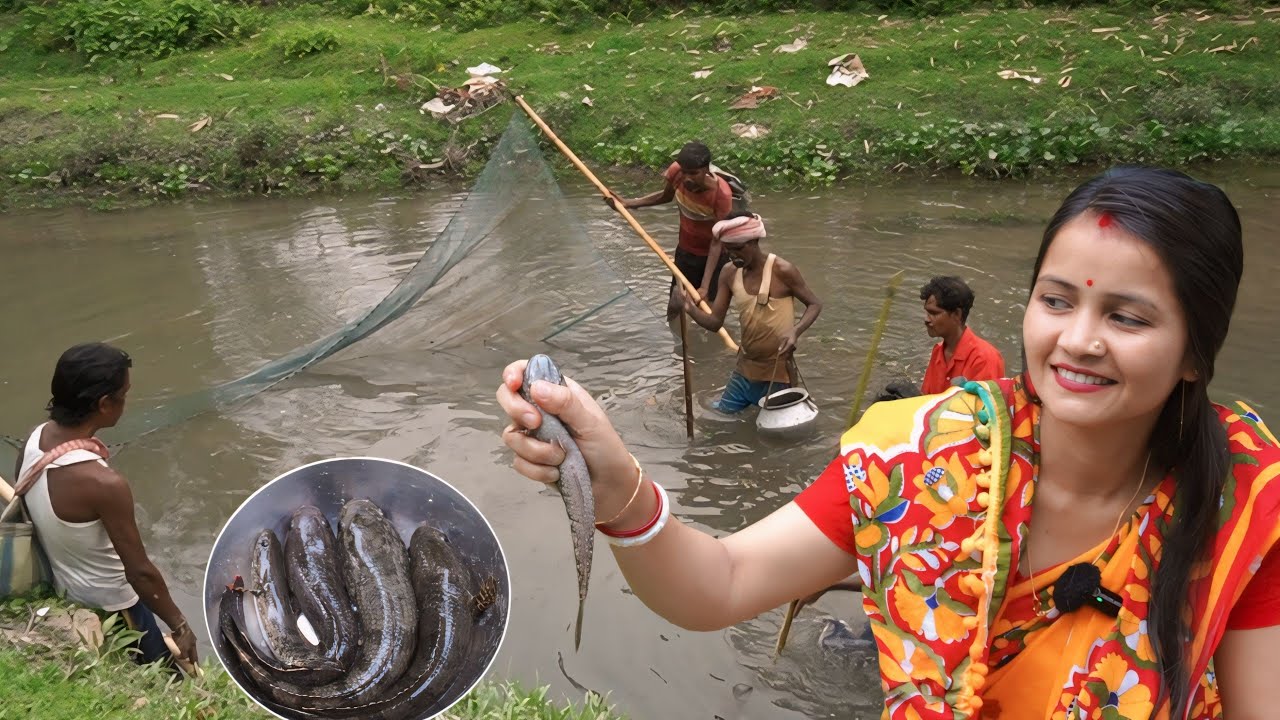 নদীর টাটকা ল্যাটা মাছ পোড়া ভর্তা || leta fish grilled bharta recipe ...