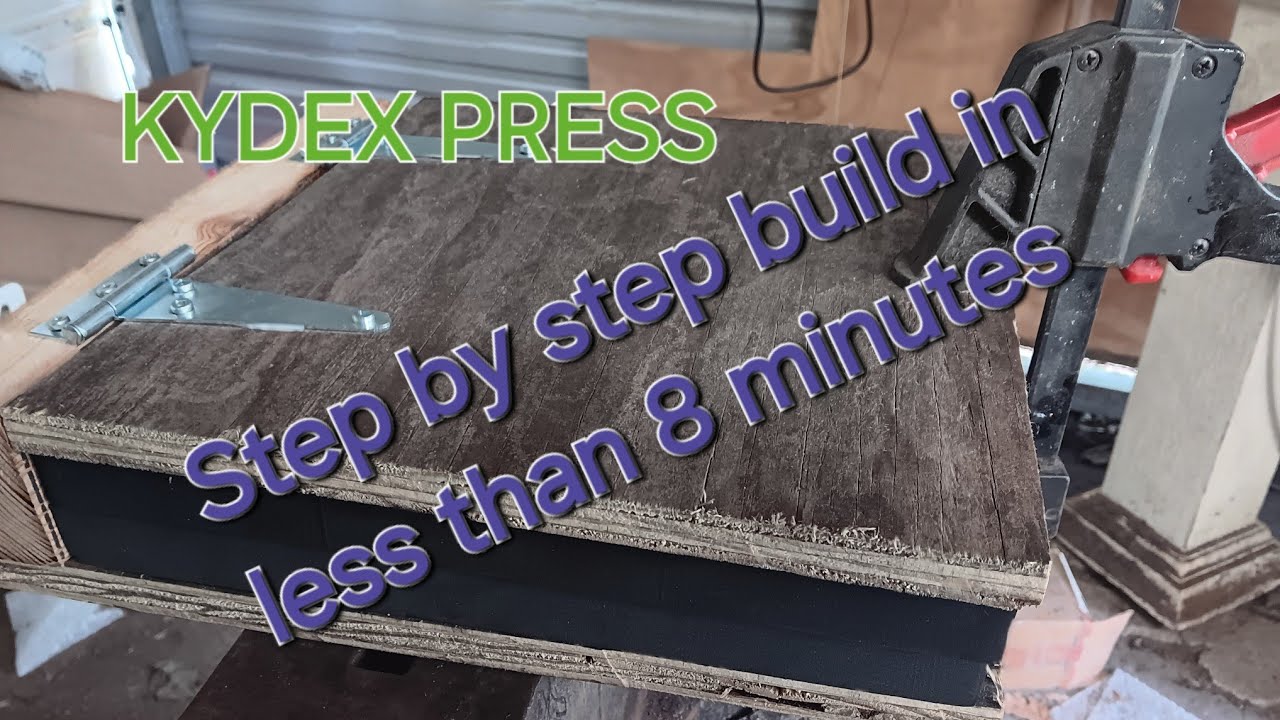Building a simple kydex press!!! - YouTube
