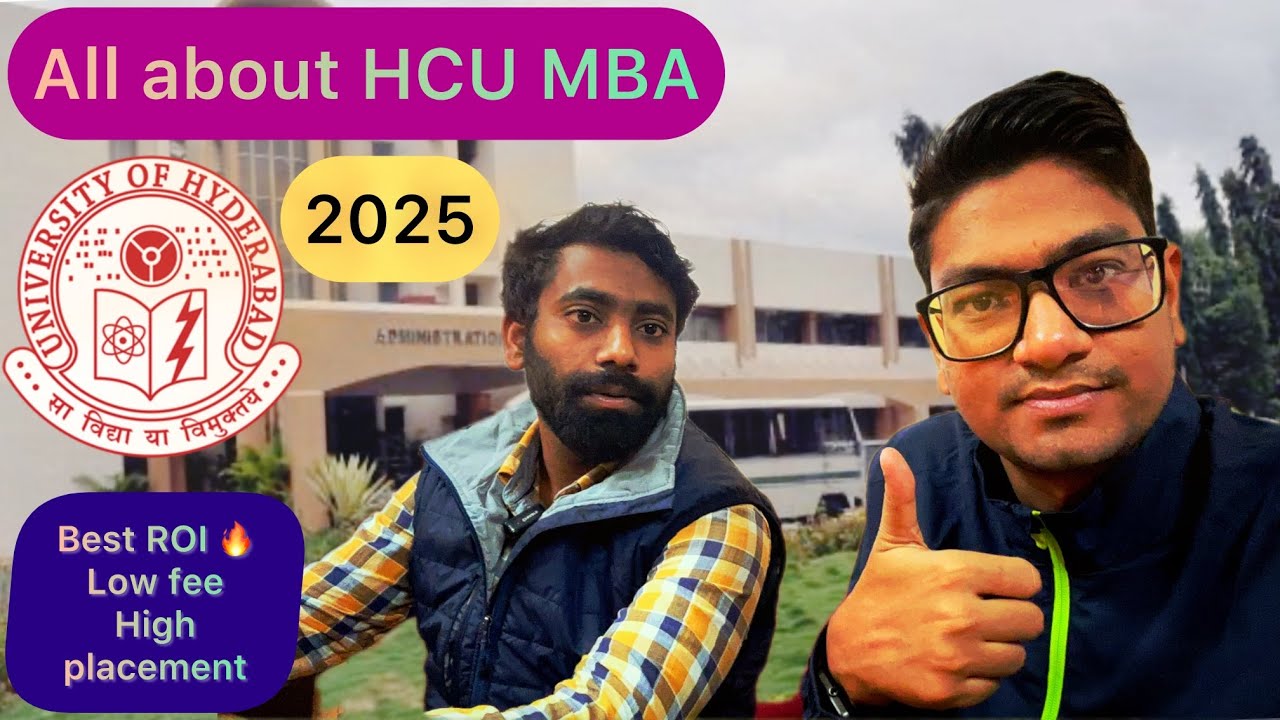 HCU MBA 2025 Admission#uoh Hyderabad |Placement Companies & Amount ...