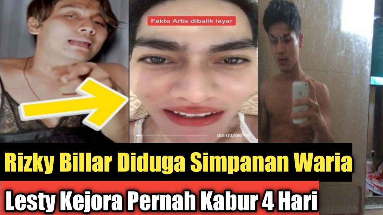 Rizky Billar Diduga Menjadi Simpanan Waria, Lesty Kejora Pernah Kabur 4 Hari - YouTube