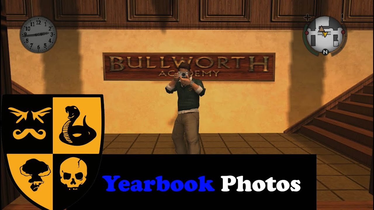 Bully Scholarship Edition Walkthrough | Yearbook Photos - YouTube