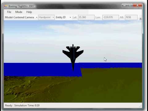 How to view a simulation with FlightViz 2007 - YouTube