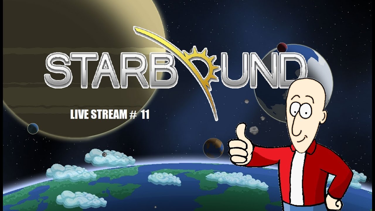 Starbound Live Stream #11 Grand Pagoda Library - YouTube