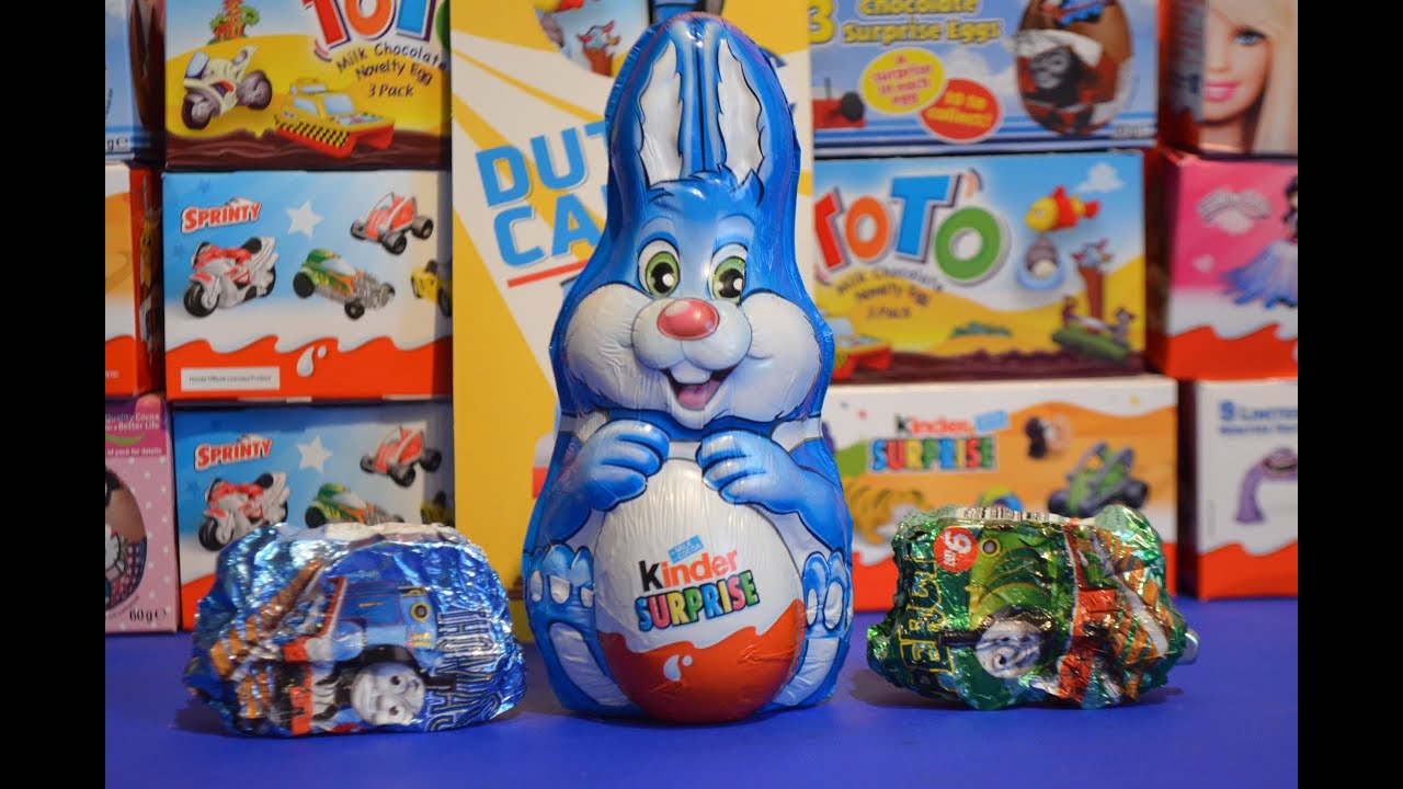 Kinder Surprise Easter Bunny Thomas and Friends Thomas The Tank Engine ...