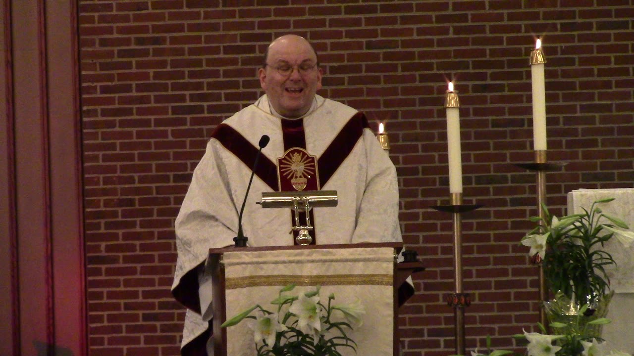 Father Larry's Homily on Holy Thursday - YouTube
