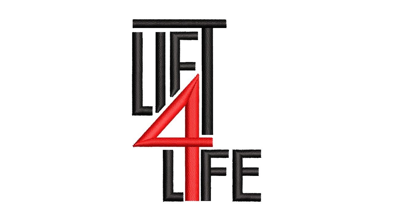 Best Lift 4 Life Embroidery logo. - YouTube