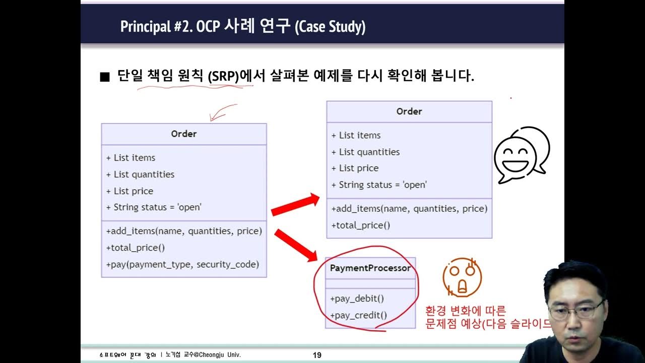 SOLID 원칙 02. 개방 폐쇄 원칙(OCP, Open Close Principal) - YouTube