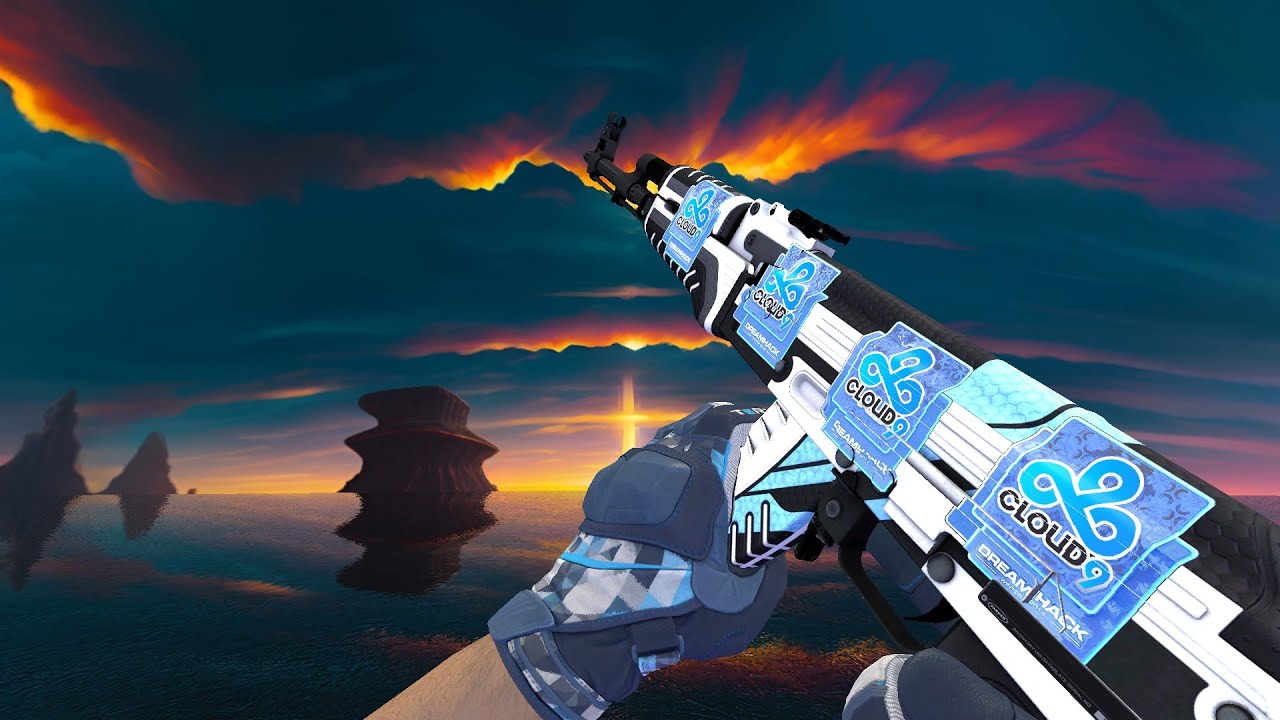 Motorcycle Gloves | Cool Mint (FN) + Cloud9 | Dreamhack 2014 (Holo ...