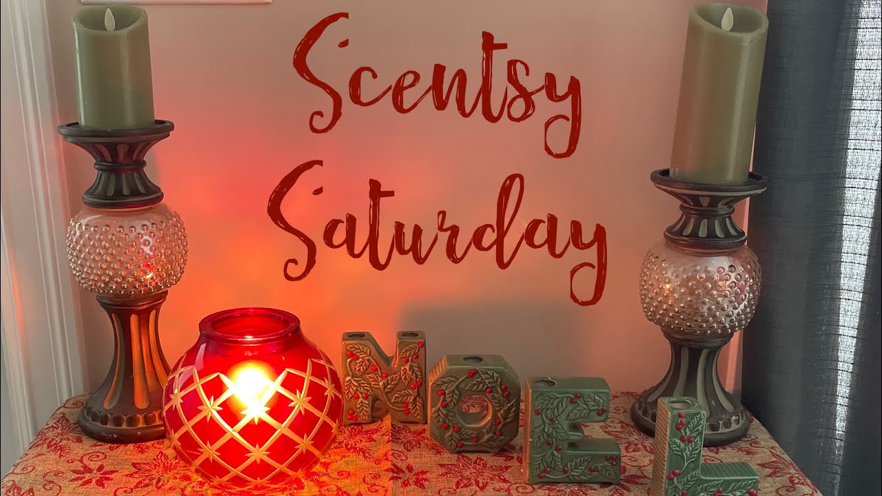 Scentsy Saturday - Caramel Apple Craze/Weathered Leather - YouTube