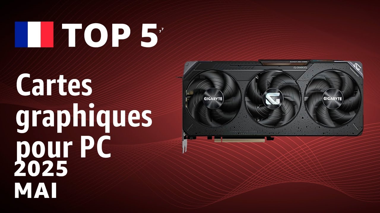 TOP—5. Meilleures cartes graphiques pour PC mai 2025 - YouTube