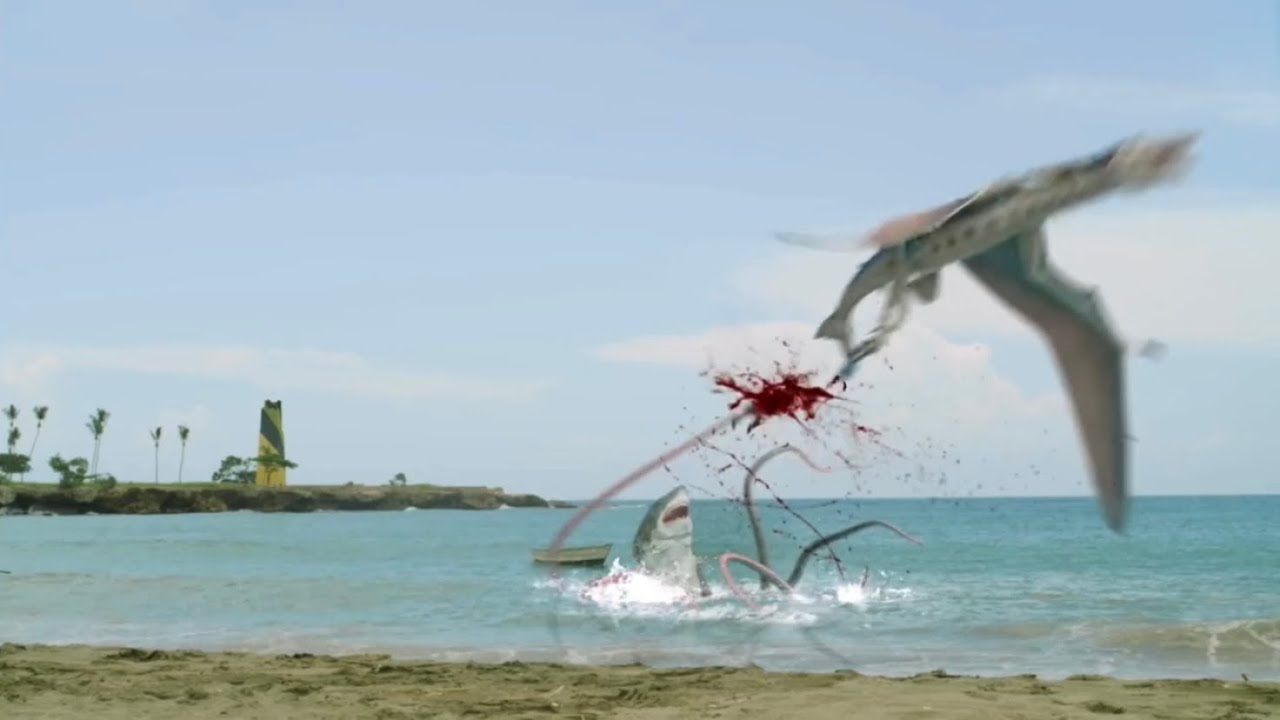 Sharktopus vs Pteracuda (Killing Spree) - YouTube