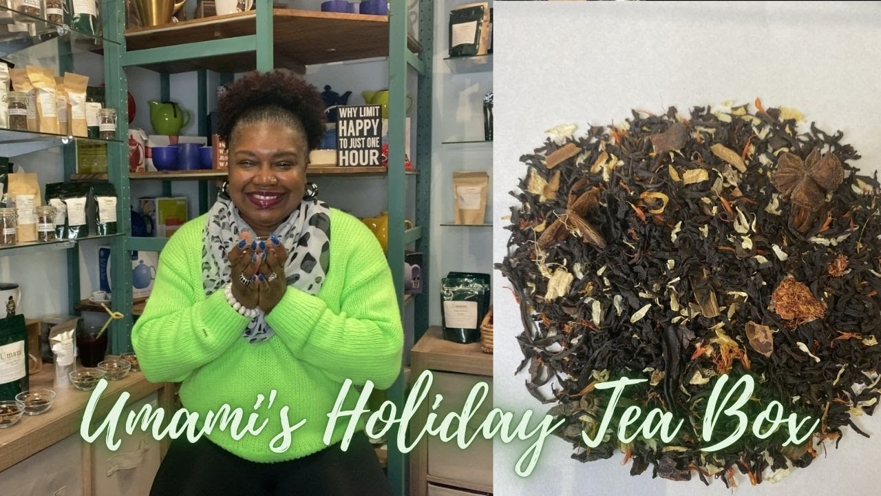 Umami Tea Holiday Box Fall/Winter Adventure Loose Leaf Tea Box Cinnamon ...