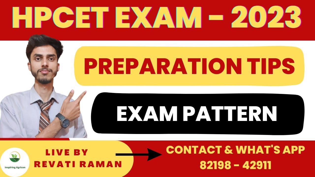 HPCET Exam Preparation tips / How to prepare for HPCET Exam / HPCET ...