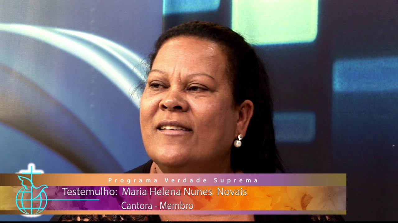 Maria Helena Nunes Novais TESTEMUNHO - YouTube