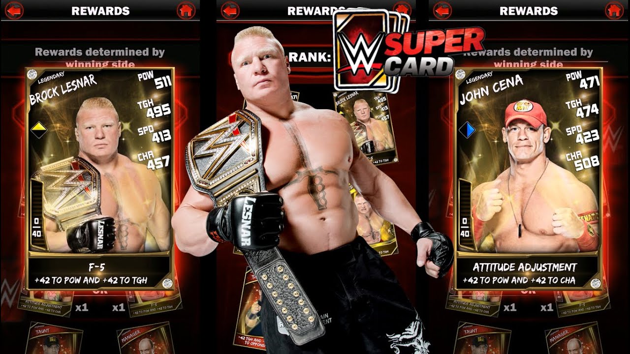 WWE SuperCard Gameplay Ep 6: The People's Champion Challenge Rewards ...