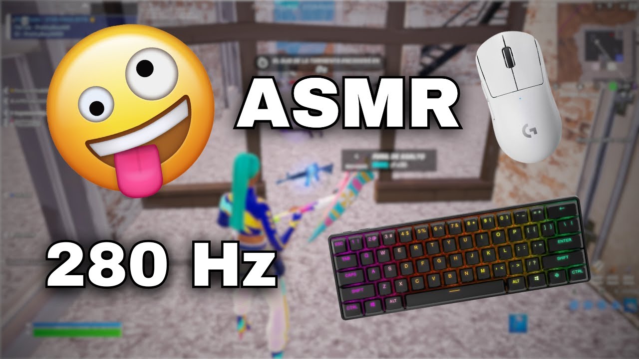 Apex Pro Mini & 280fps ASMR Chill 🤩 Tilted ZoneWars🏆Keyboard ASMR ...