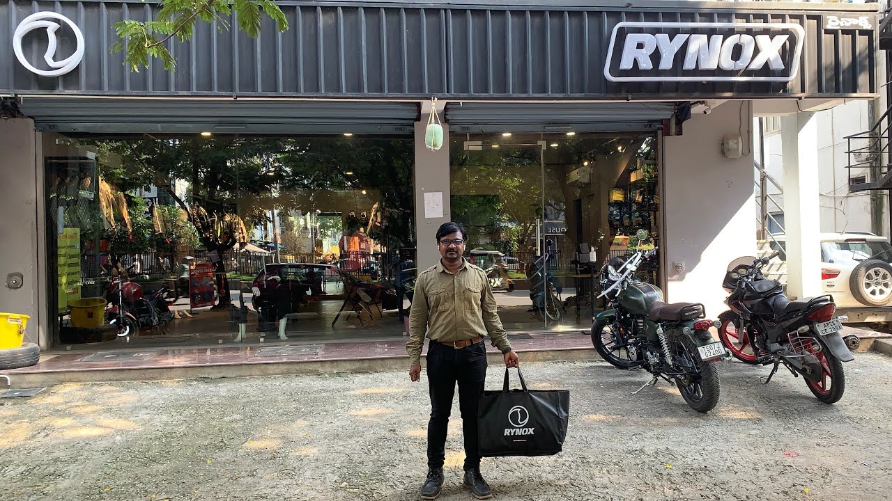 #RYNOX RIDING GEARS @ HYDERABAD # EXCLUSIVE STORE # PRAKASH PATCHALA ...