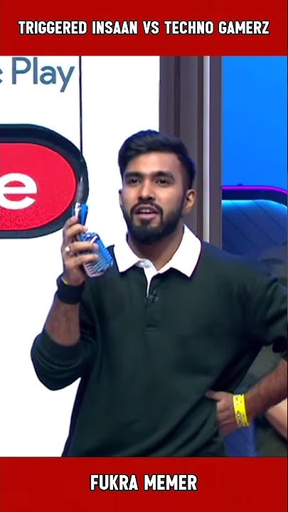 Triggered Insaan Roast Techno Gamerz - Triggered Insaan Vs Techno Gamerz #shorts # ...