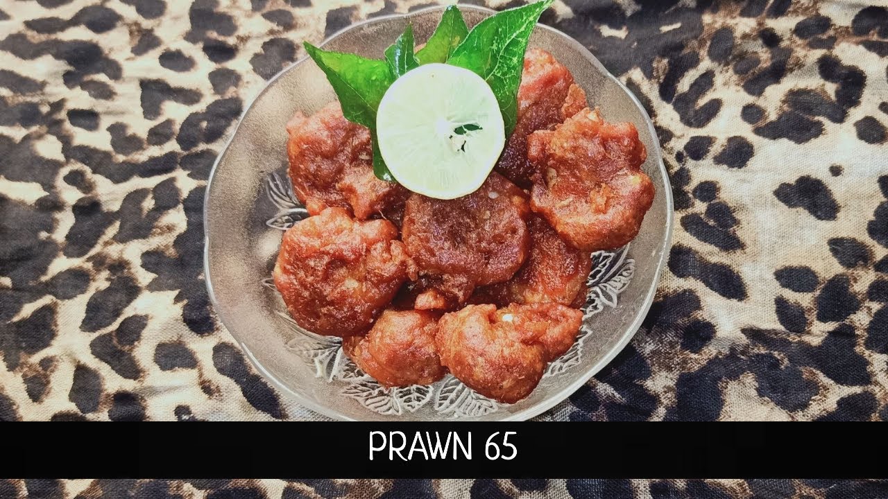 Prawn 65 | Crispy Prawn Recipe | Crispy Prawn Fingers | Easy Prawn ...