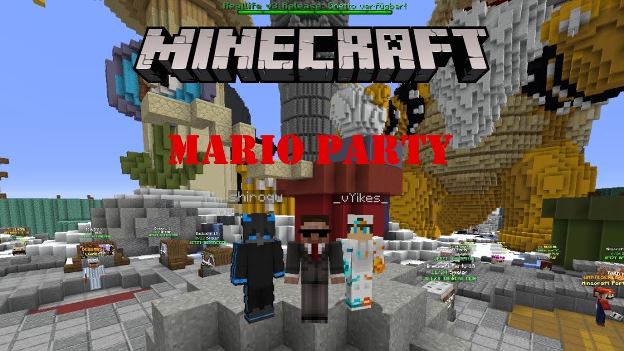 Minecraft Mario Party - YouTube