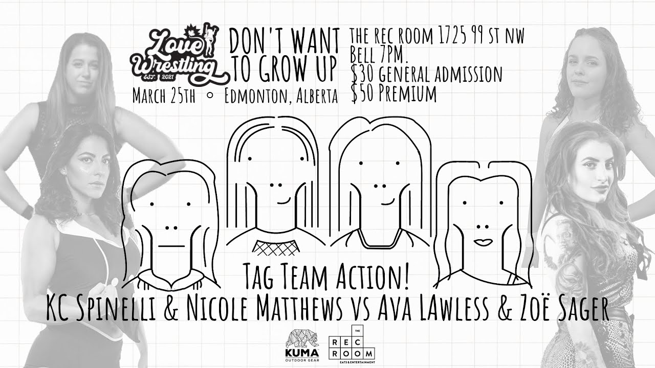 Nicole Matthews & Kc Spinelli vs. Zoë Sager & Ava Lawless | LPW 2: DWGU ...