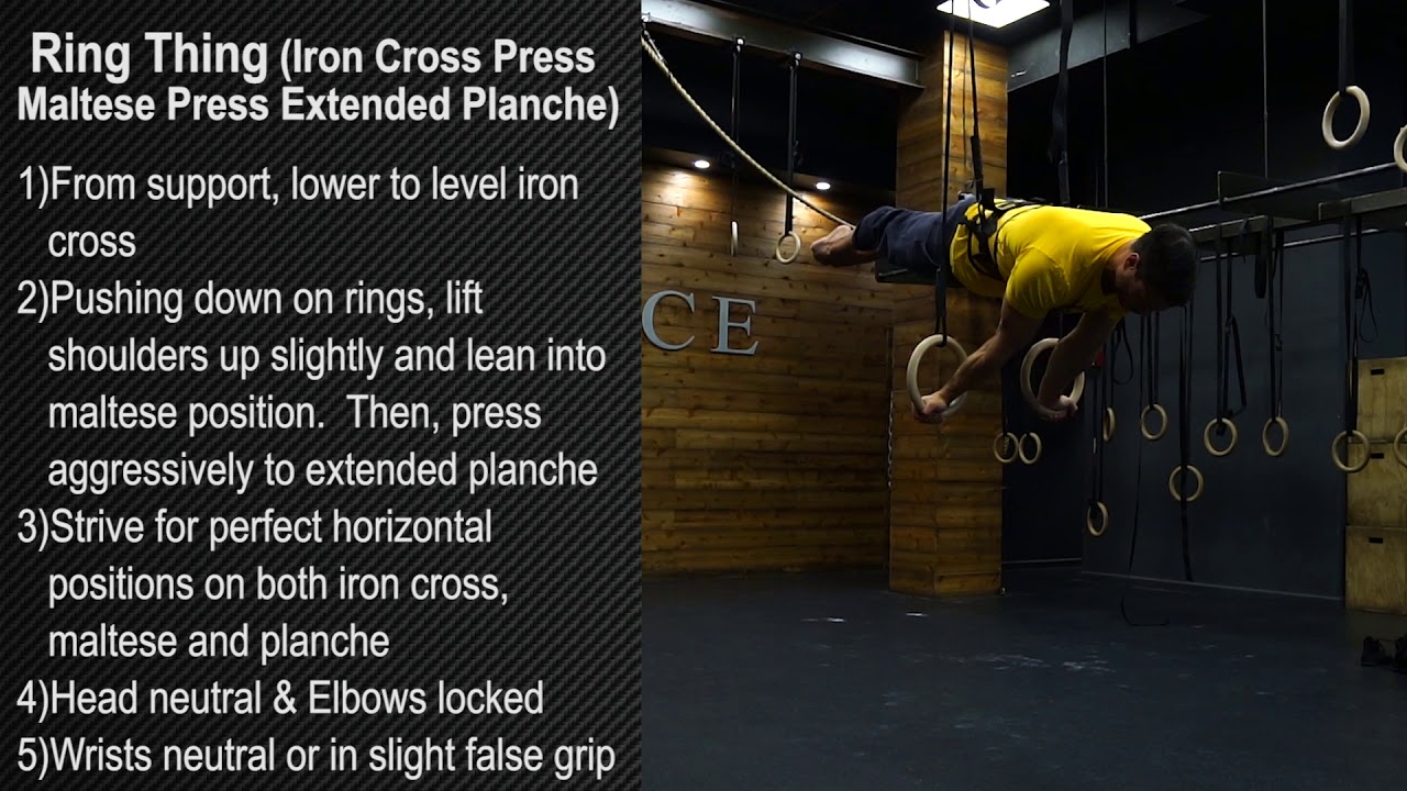 Ring Thing (Iron Cross Press Maltese Press Extended Planche) - YouTube