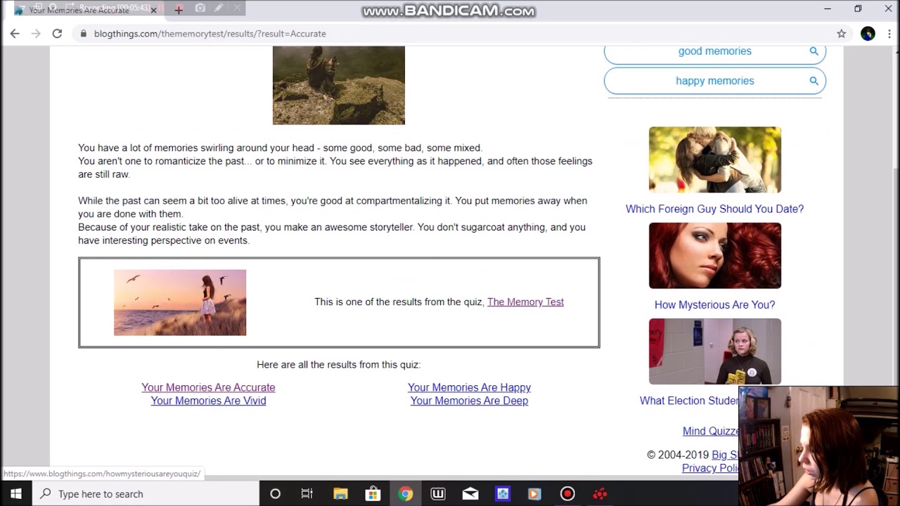 Blogthings | Learning new things about myself - YouTube