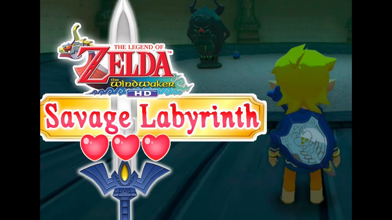 Savage Labyrinth and the Hero's charm!// The Legend of Zelda: Wind ...