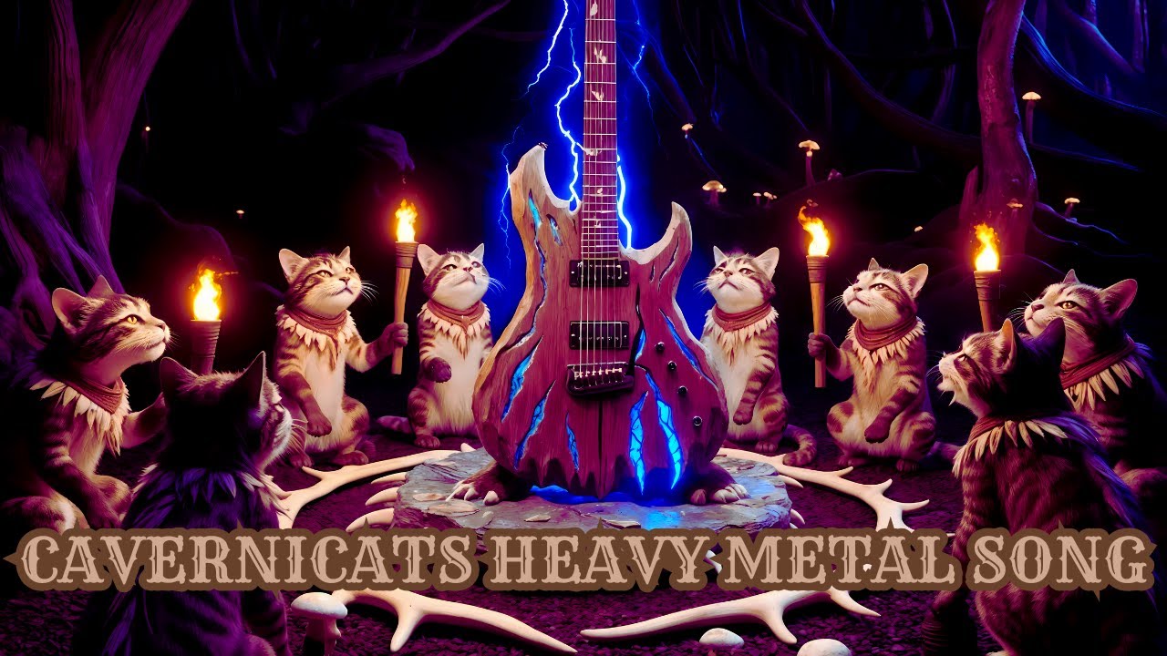 Rock Out With Cavernicats: The Heavy Metal Cats Of The Stone Age! - YouTube