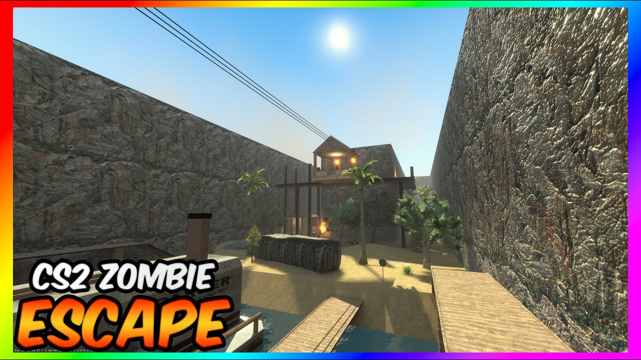 CS2 ZOMBIE ESCAPE | ze_dangerous_waters_p - YouTube