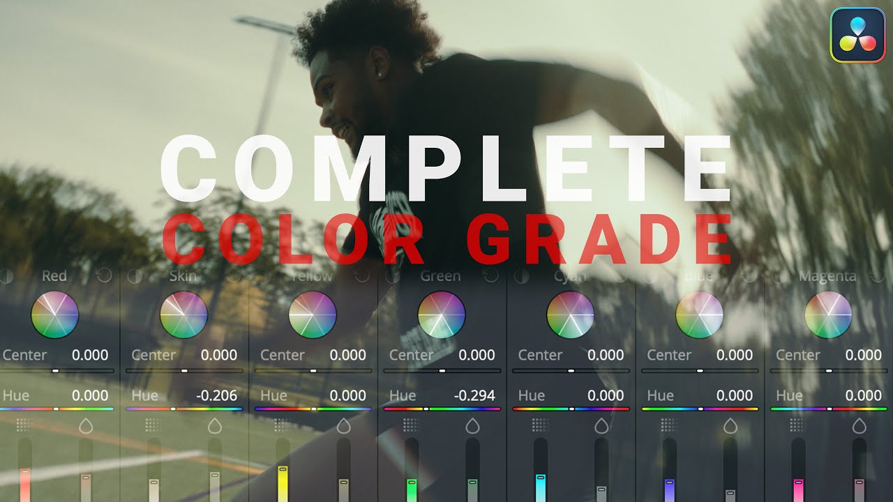 Create a Green Moody CINEMATIC Color Grade ⏐ DaVinci Resolve - YouTube
