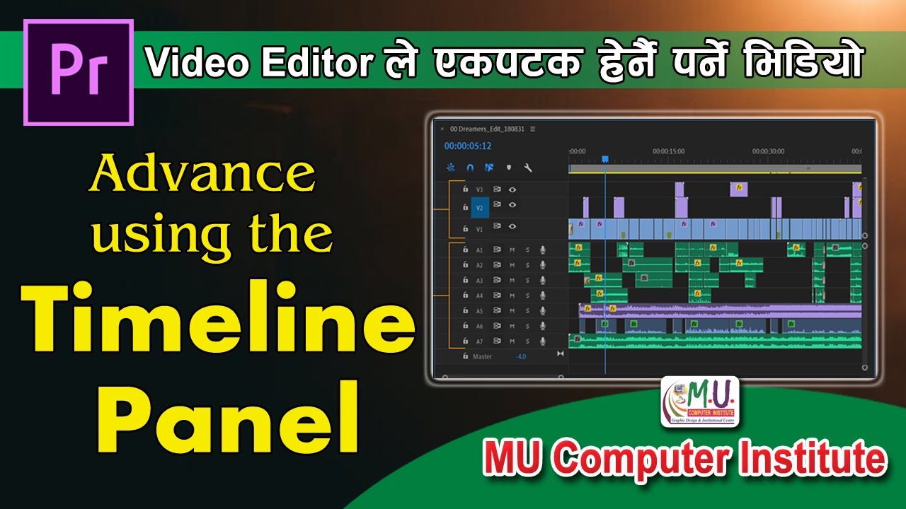 Timeline Panel |Advance uses of timeline panel in premiere pro ...