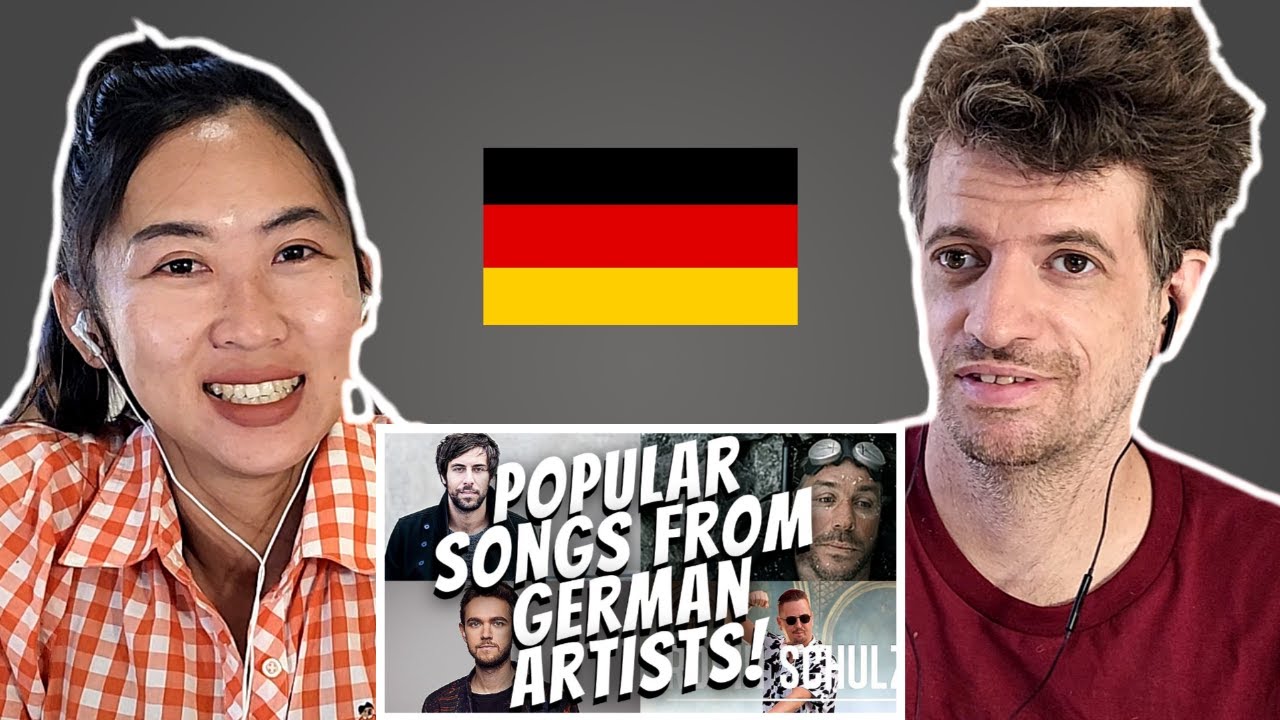 Our FIRST Reaction to Popular Songs from GERMAN ARTISTS!! - YouTube