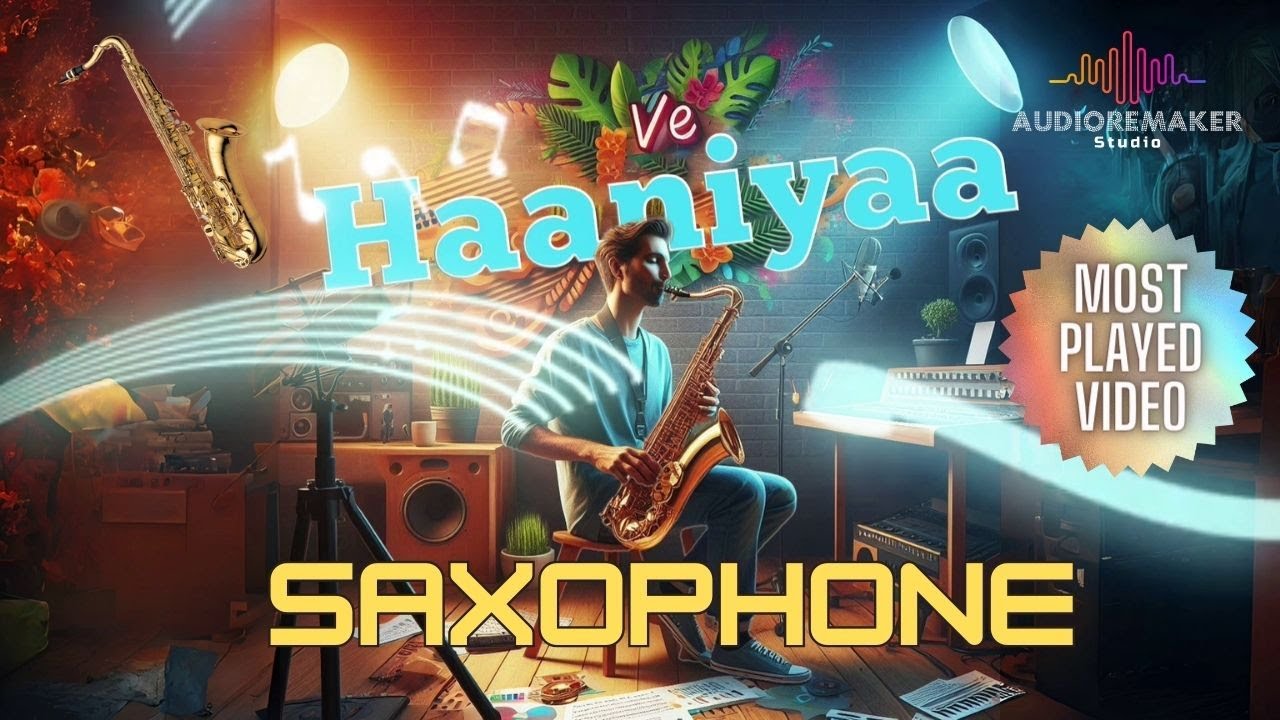 Ve Haaniyaan Saxophone New Voice | Viral Songs ve haniya | Trending ...
