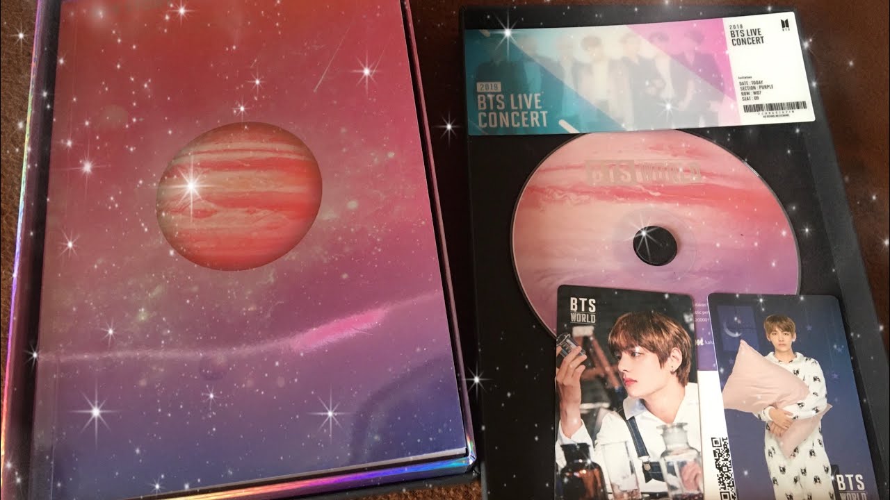 BTS WORLD OST ALBUM [ UNBOXING] - YouTube