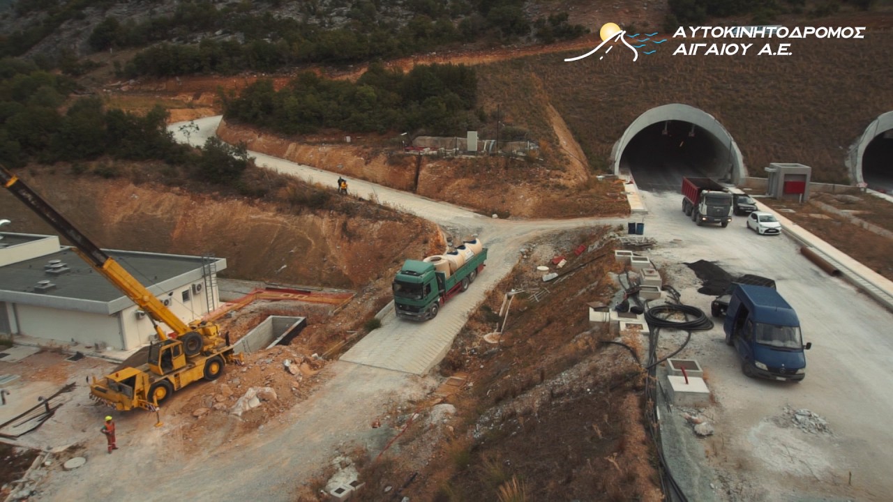 Σύστημα συλλογής των υγρών αποβλήτων των σηράγγων - YouTube
