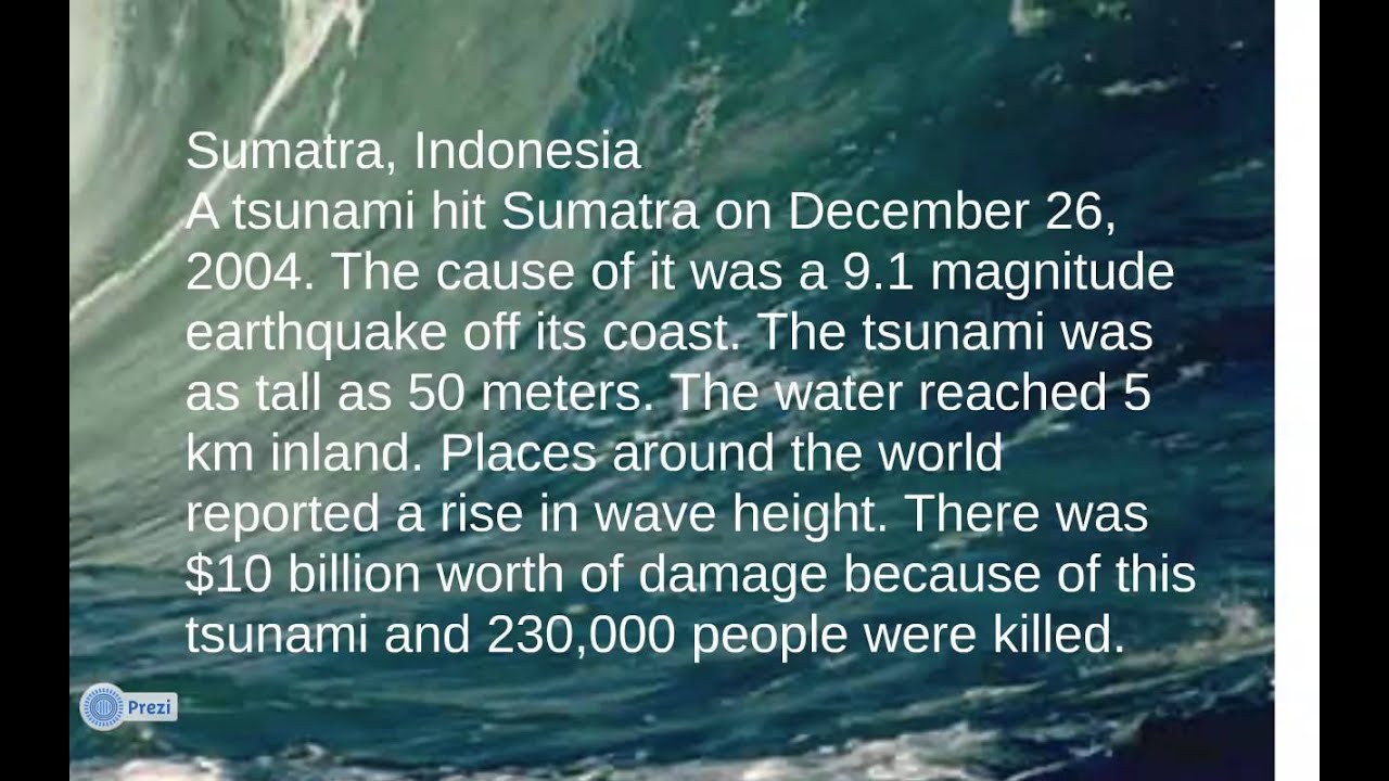 Natural Disasters Ted Talk - YouTube