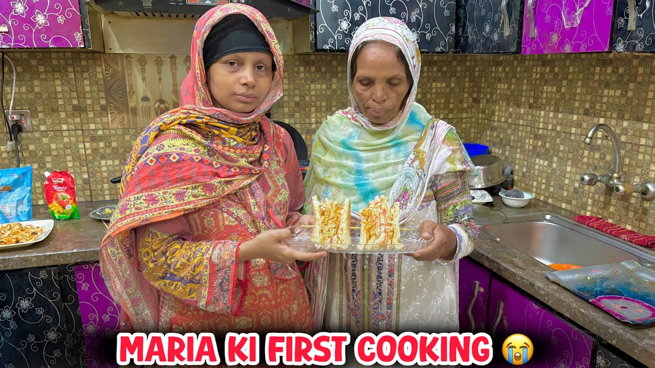 Maria Ki First Cooking 😭 || Maria Bilal - YouTube