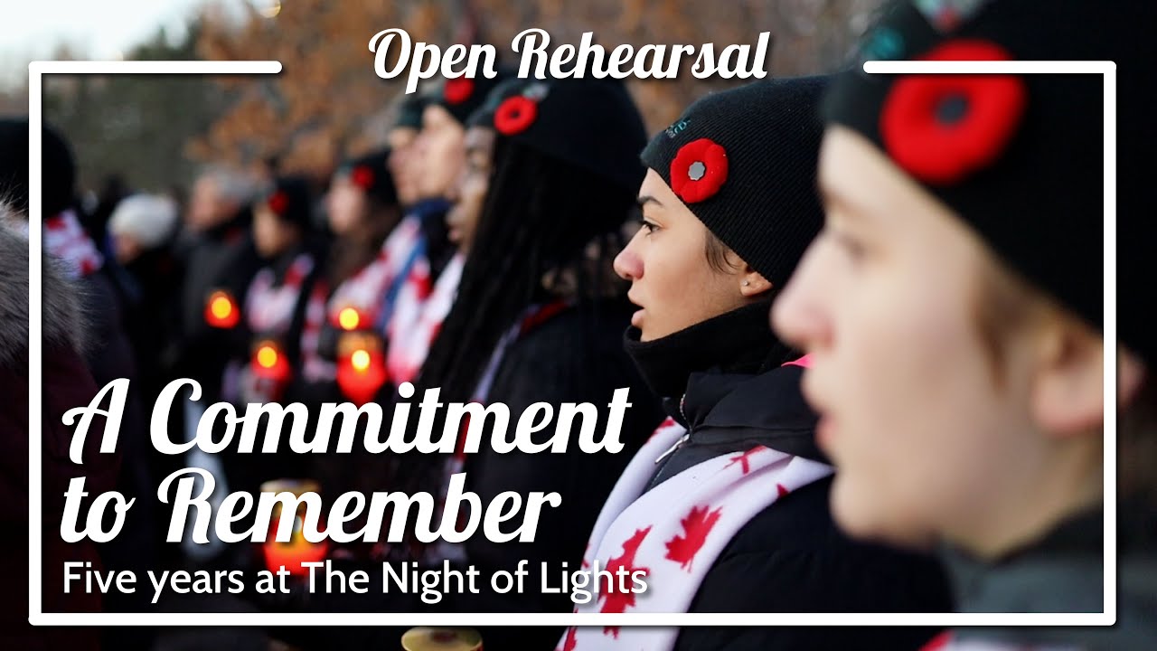 OPEN REHEARSAL: A Commitment To Remember - YouTube