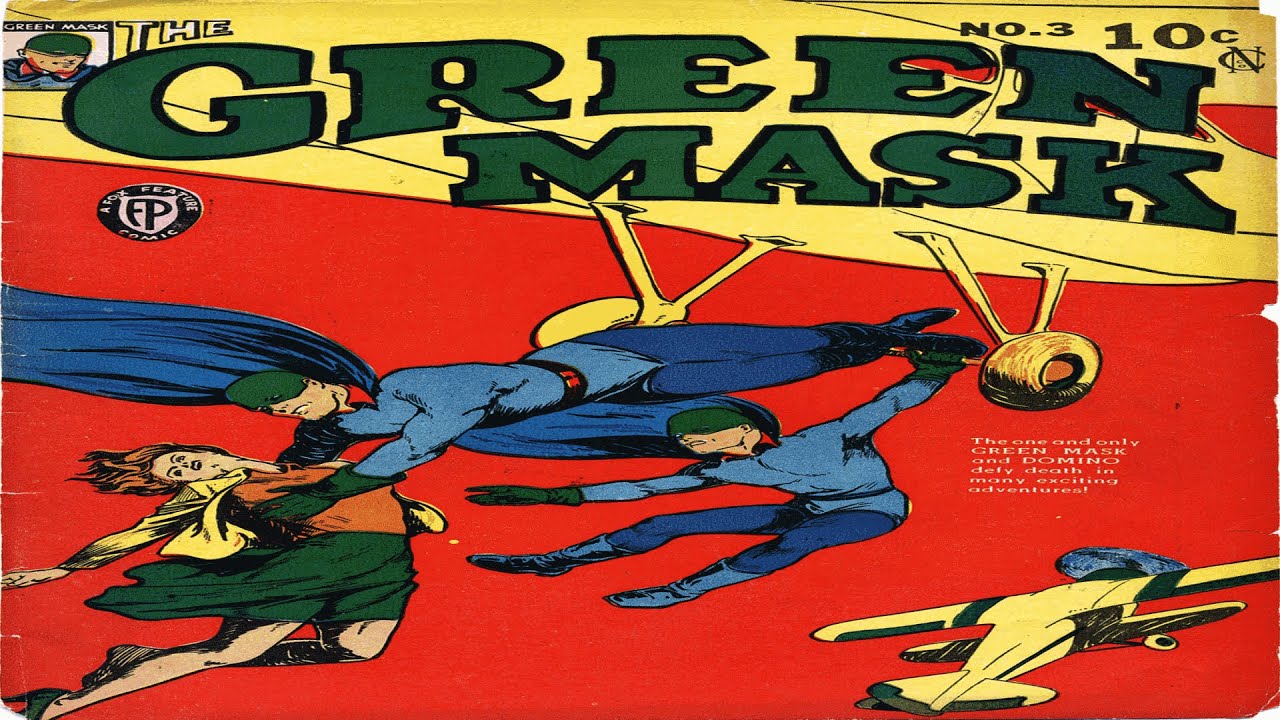 The Green Mask No 3 Comix Book Movie - YouTube