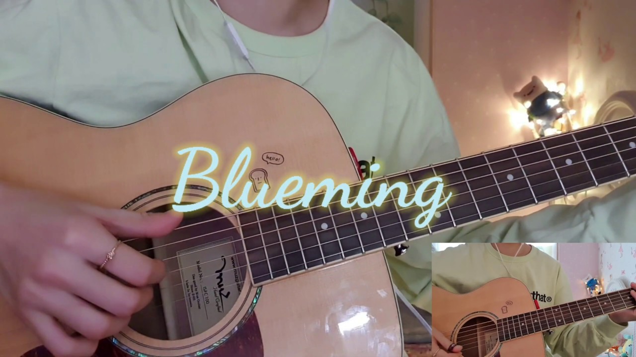 IU (아이유) - Blueming [Guitar cover] - YouTube