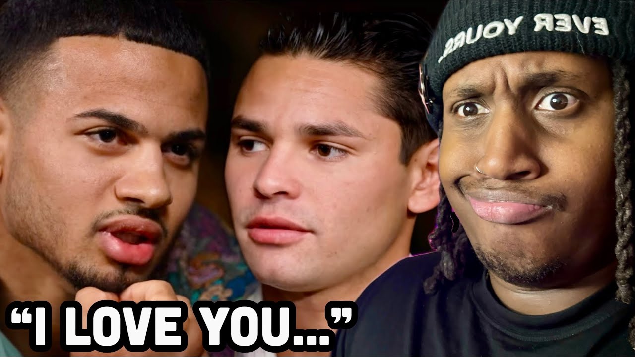 Ryan Garcia Vs Rollie Romero face off was very SUS... - YouTube