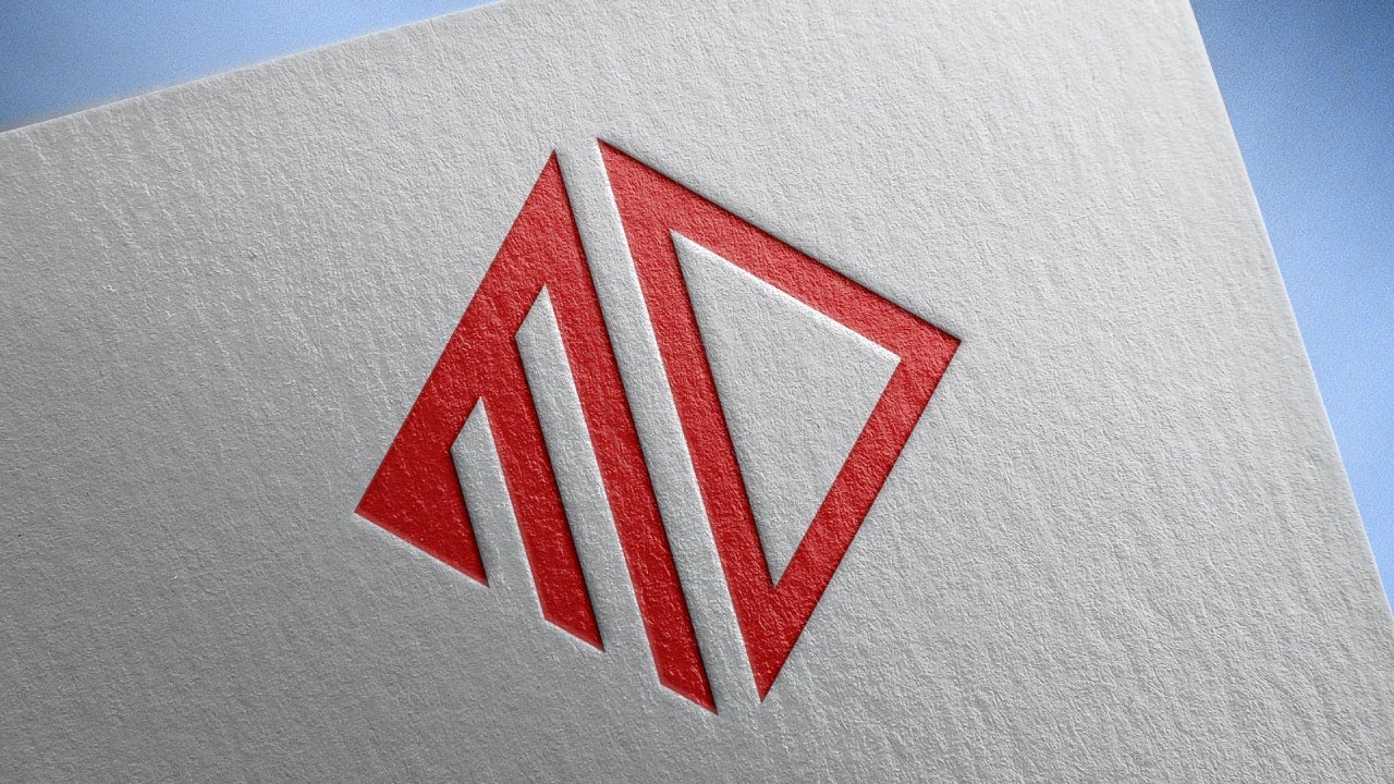 MD logo design tutorial - logo - Graphic design - How to make icon ...